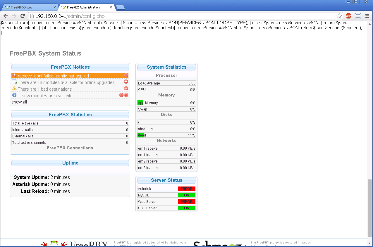 Upgrading Migrating To Freepbx Distro Distro Discussion And Help Freepbx Community Forums